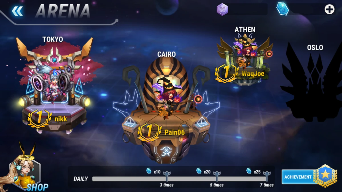 Arena | Heroes Infinity Wiki | Fandom