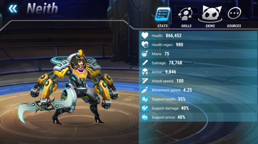 Neith | Heroes Infinity Wiki | Fandom