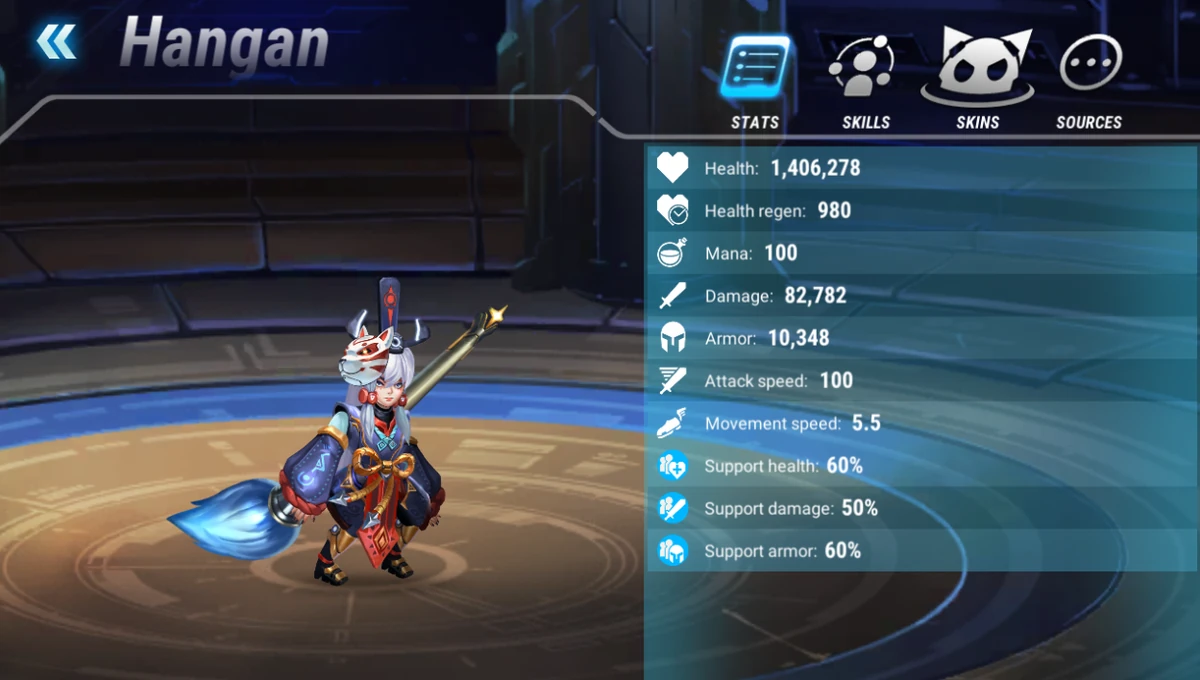 Hangan | Heroes Infinity Wiki | Fandom