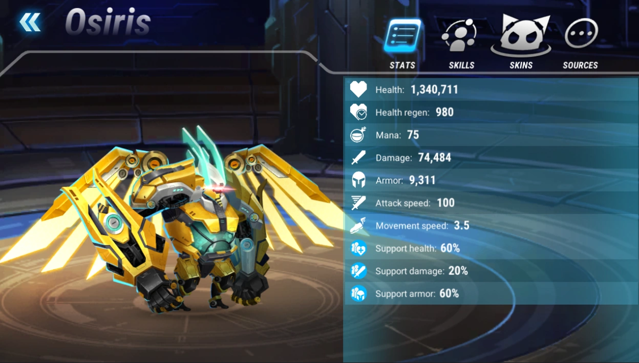 Osiris | Heroes Infinity Wiki | Fandom