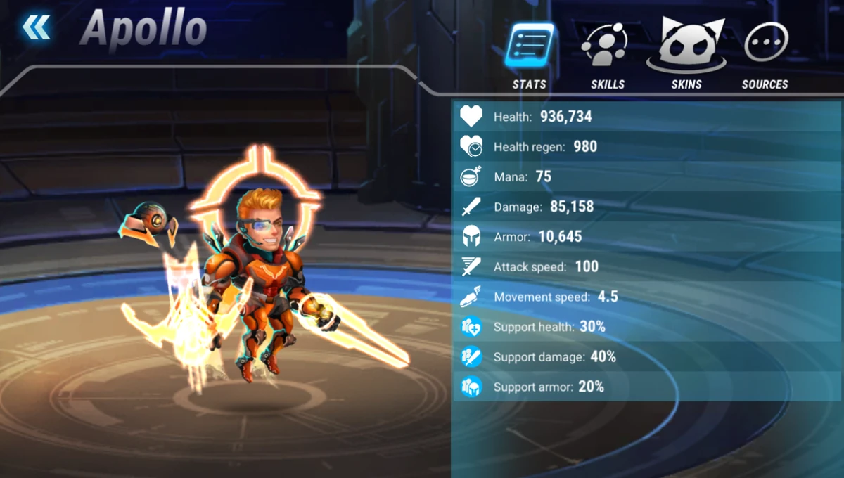 Apollo | Heroes Infinity Wiki | Fandom