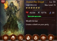 Ossion the Dread | Heroes of Camelot Wiki | Fandom
