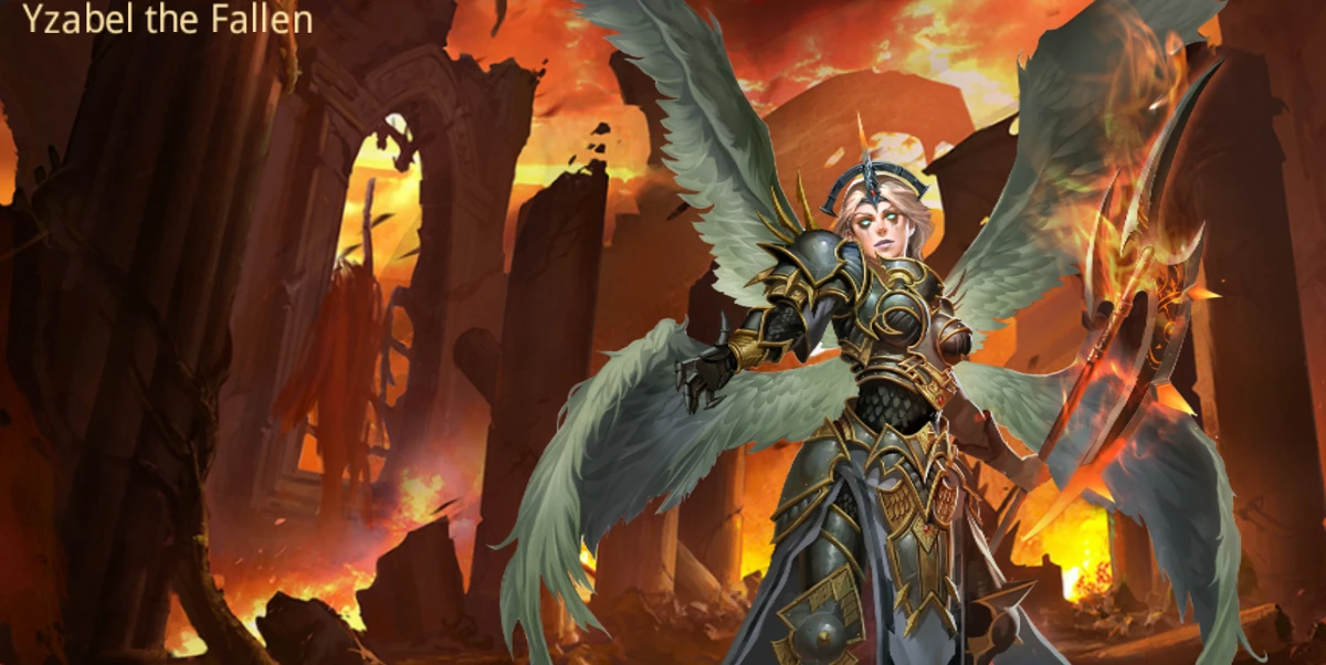 Yzabel the Fallen Level Stat | Heroes of Camelot Wiki | Fandom