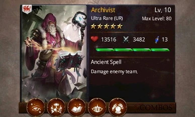 Archivist | Heroes of Camelot Wiki | Fandom