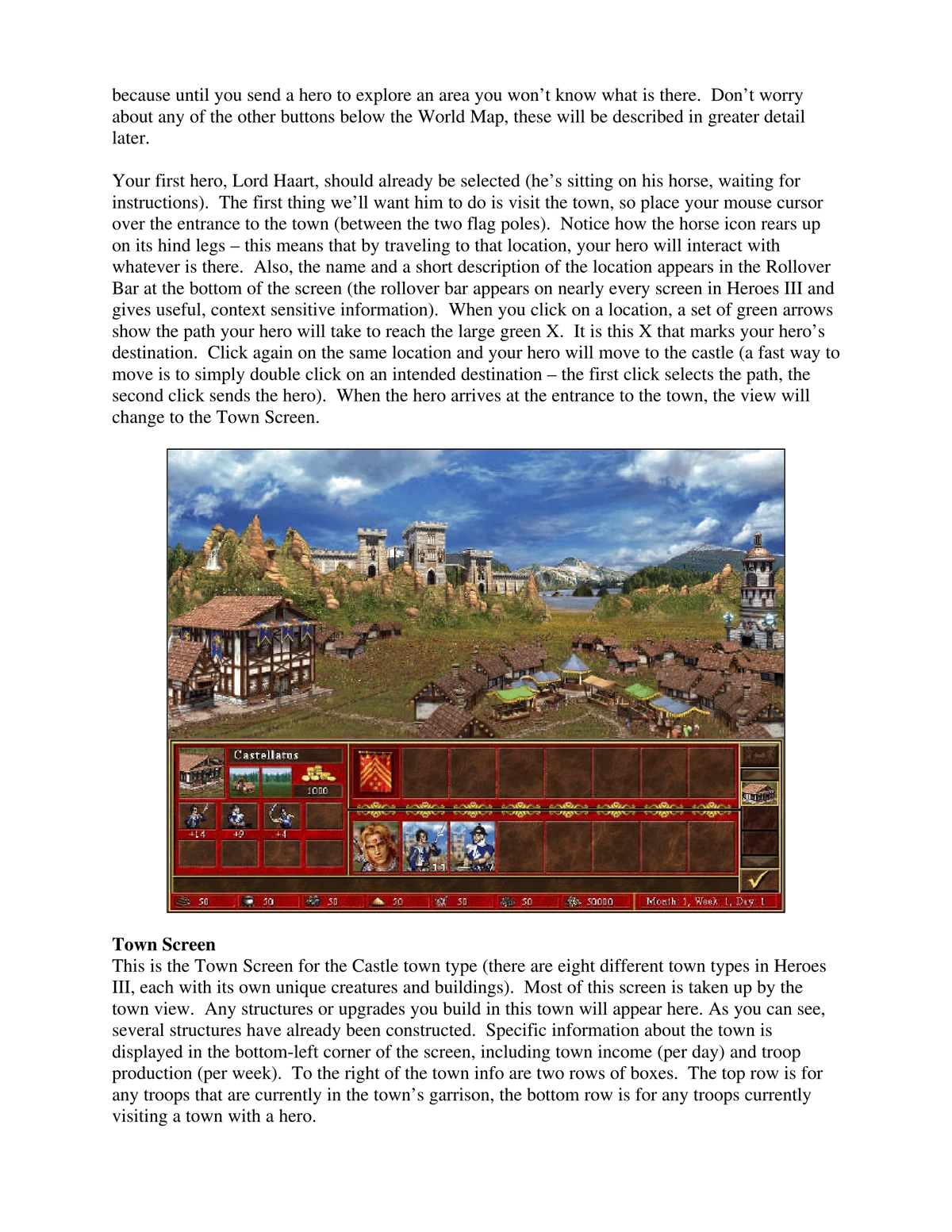 Tutorial Manual Page 2 | Heroes III Wiki | Fandom