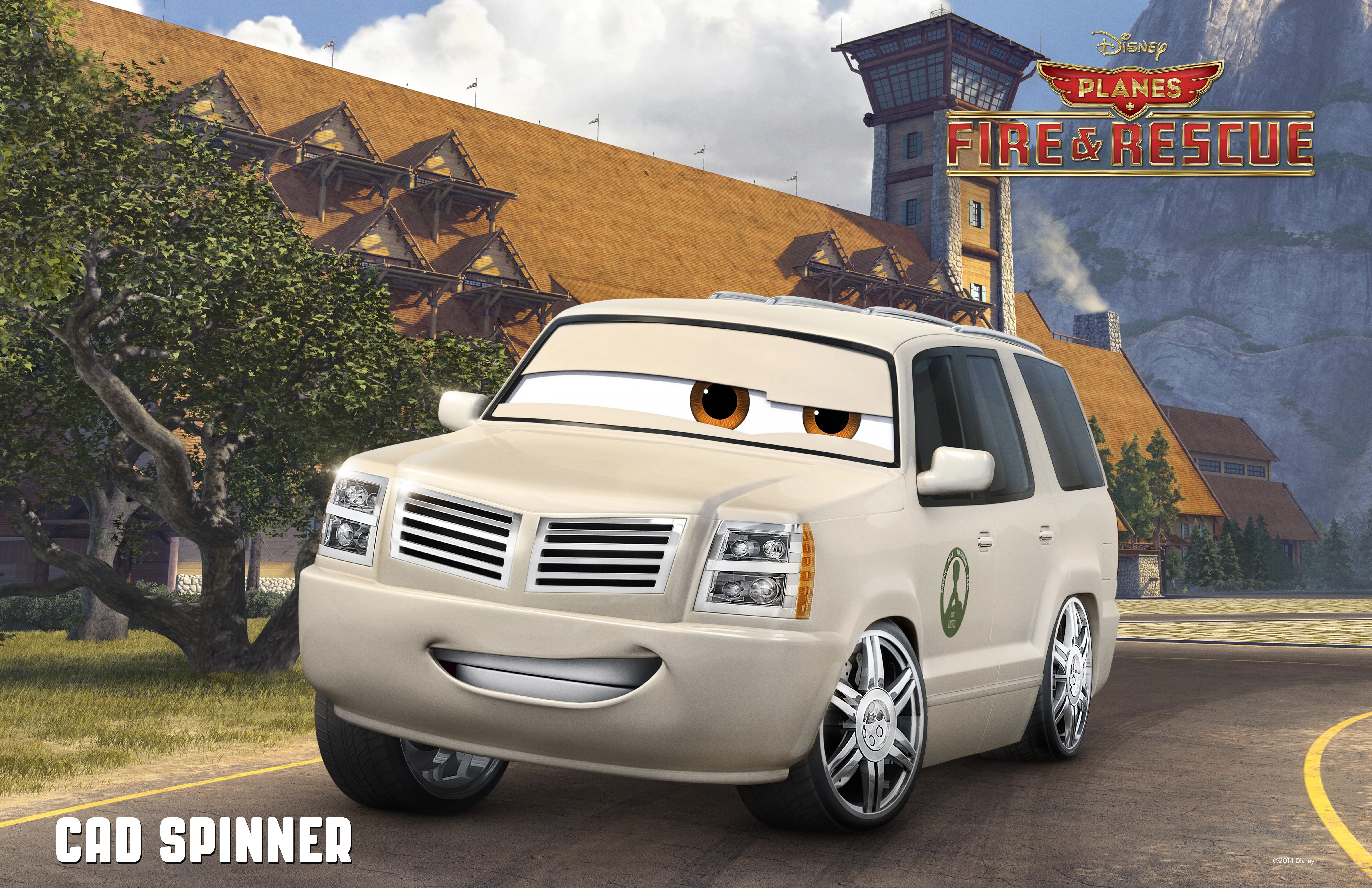 Planes Fire And Rescue Cad Spinner
