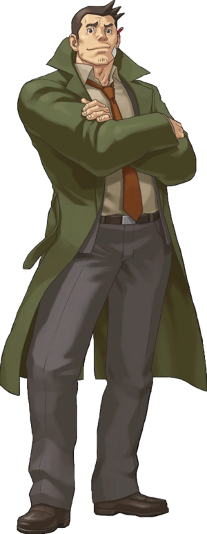 Dick Gumshoe (Ace Attorney Series) | Heroes unite Wikia | Fandom