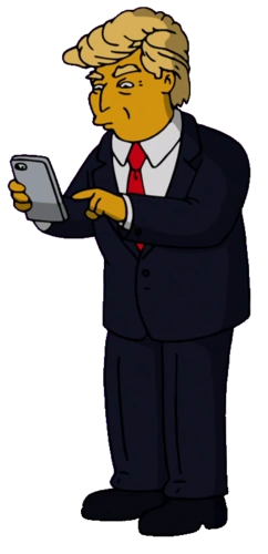 Donald Trump (The Simpsons Series) | Heroes unite Wikia | Fandom