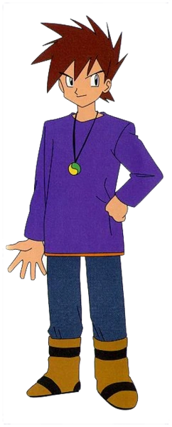 Gary Oak (Pokémon Series) | Heroes unite Wikia | Fandom