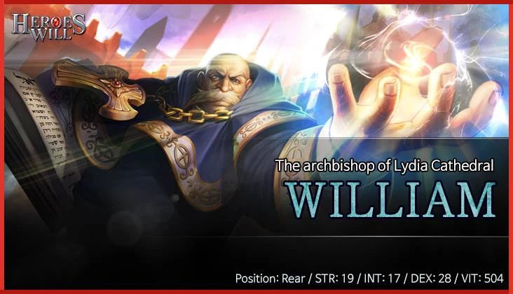 William | Heroes' Will Unofficial Wikia | Fandom