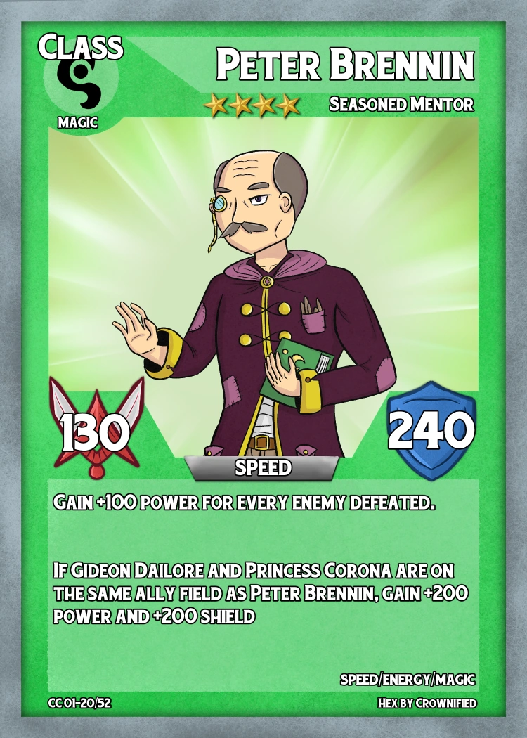 Peter Brennin | Heroes X Universe Wiki | Fandom