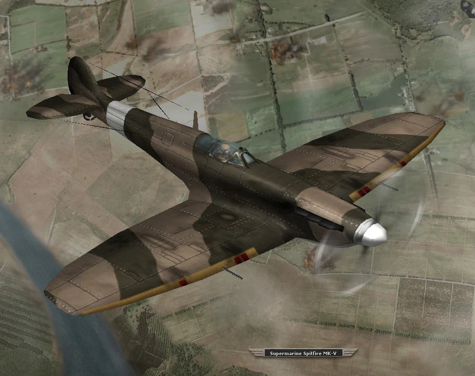 Spitfire MK-V | The Heroes In The Sky Wiki | Fandom