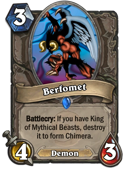 Berfomet | Hearthstone: Heroes of Yu-Gi-Oh! Fan Mod Wikia | Fandom