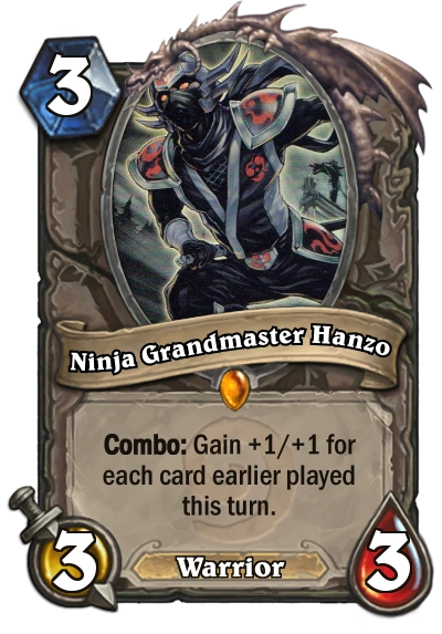Ninja Grandmaster Hanzo | Hearthstone: Heroes of Yu-Gi-Oh! Fan Mod ...