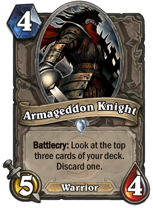 Armageddon Knight | Hearthstone: Heroes of Yu-Gi-Oh! Fan Mod Wikia | Fandom