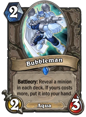 Bubbleman | Hearthstone: Heroes of Yu-Gi-Oh! Fan Mod Wikia | Fandom