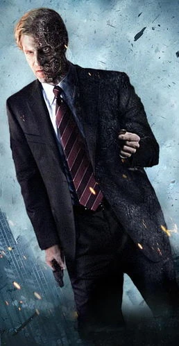 Two Face Dark Knight Poster