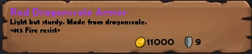 Red Dragonscale Armor | Heroes vs. Monsters Wiki | Fandom