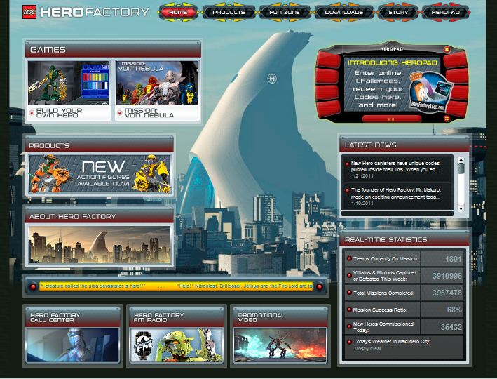 Gallery:HeroFactory.com | Heropedia | Fandom