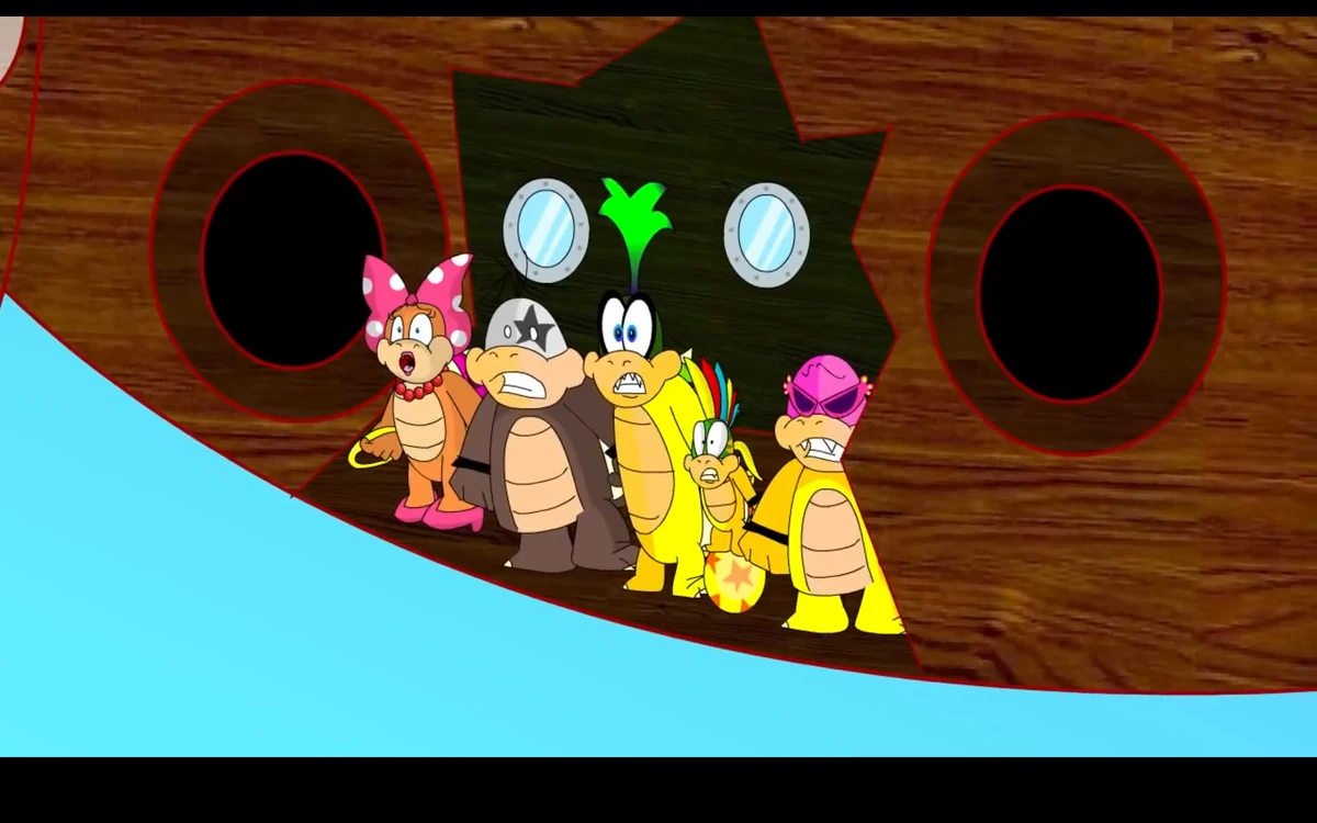 The Koopalings (A Day With Bowser Jr.) | Hero Fanon Wiki | Fandom