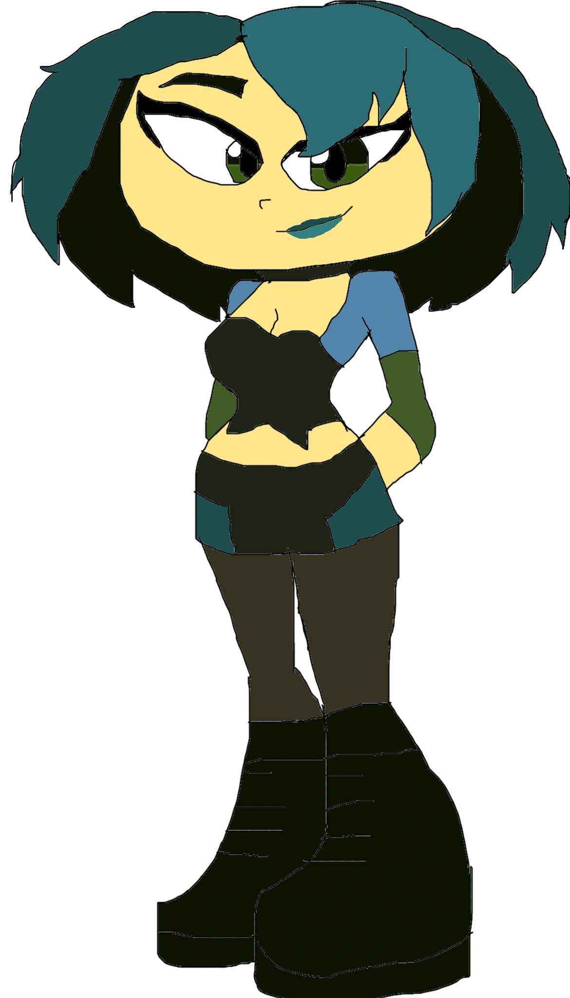 Gwen (Total Drama High) | Hero Fanon Wiki | Fandom