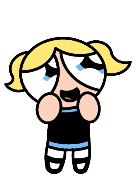 Bubbles Powerpuff Girls Sad