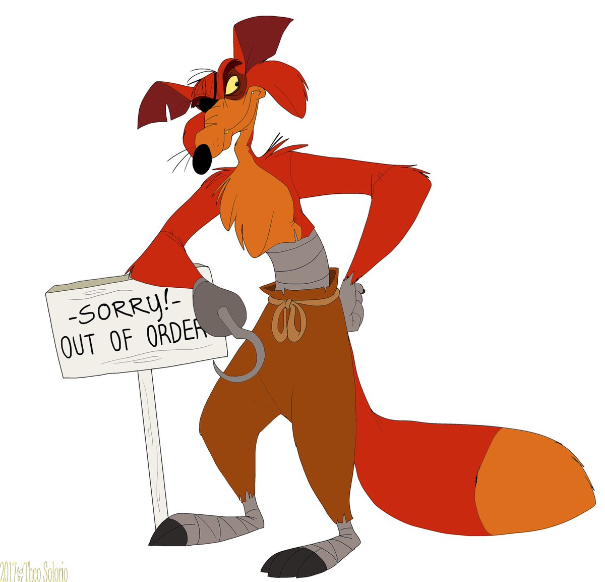 Foxy the Pirate (Disney) | Hero Fanon Wiki | Fandom