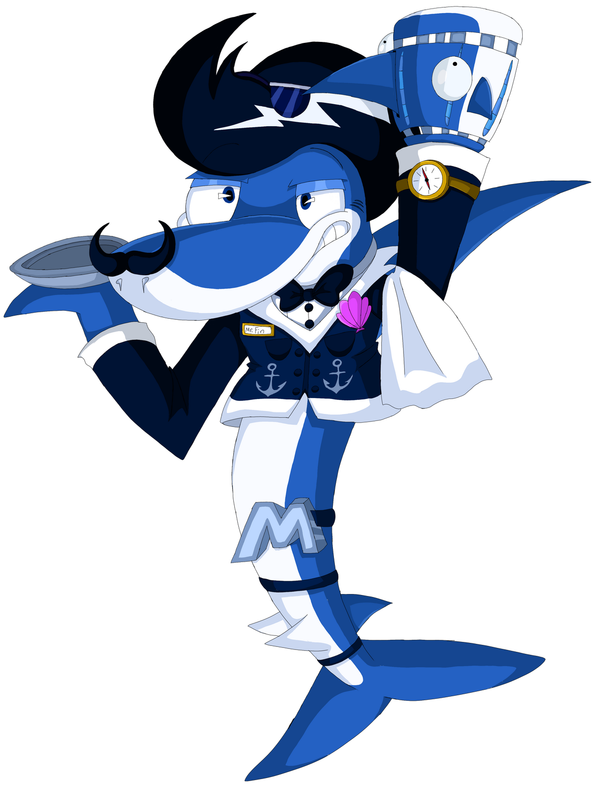 Mr Fin Hero Fanon Wiki Fandom