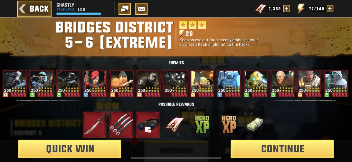 Mission 5-6 (Extreme) | Hero Hunters Wiki | Fandom