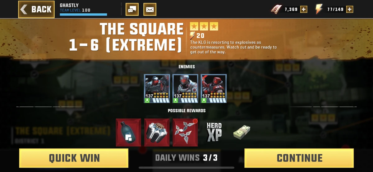 Mission 1-6 (Extreme) | Hero Hunters Wiki | Fandom