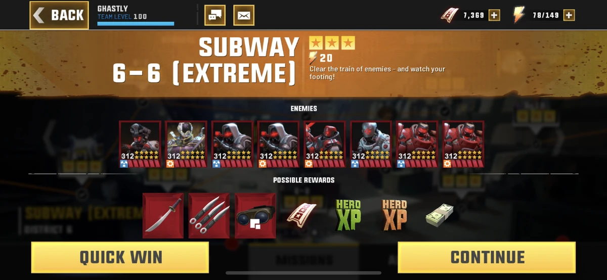 Mission 6-6 (Extreme) | Hero Hunters Wiki | Fandom