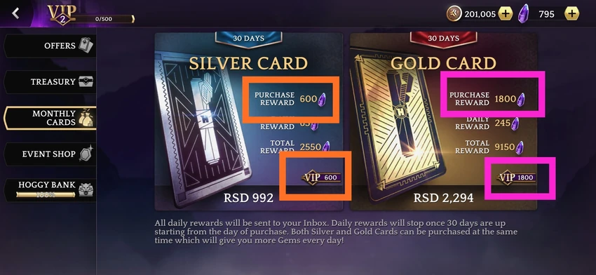 VIP POINTS | Heroic - Magic Duel Wiki | Fandom