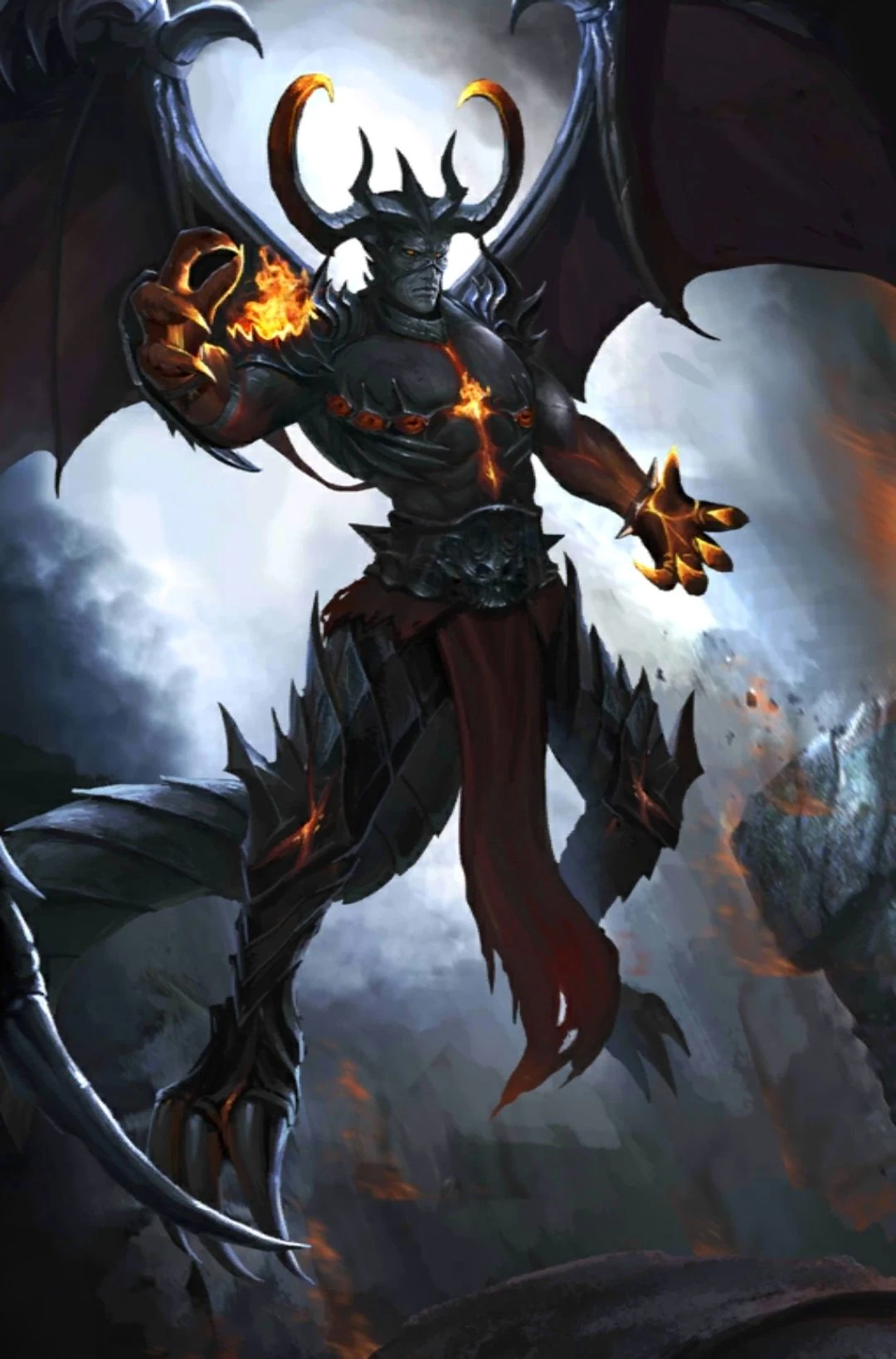 Black Wings Demon King | Heroines Fantasy Wiki | Fandom