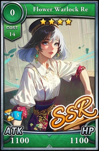 Flower Warlock Reborn | Heroines Fantasy Wiki | Fandom