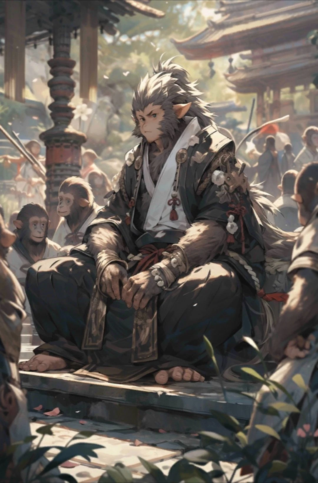 Spiritually Brightened Monkey | Heroines Fantasy Wiki | Fandom