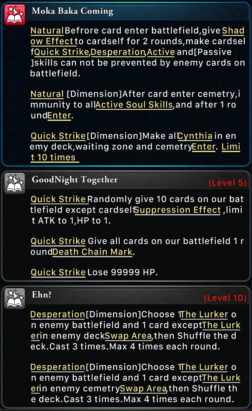 Mo Ka Baka | Heroines Fantasy Wiki | Fandom