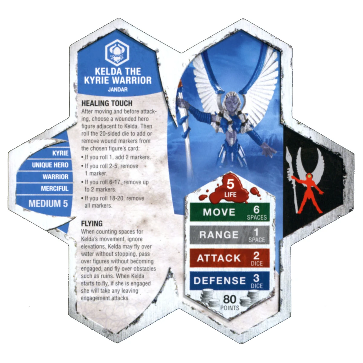 Kelda the Kyrie Warrior | HeroScape Wiki | Fandom