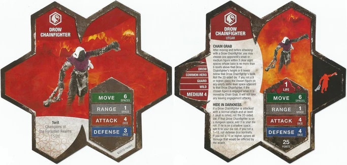 Drow Chainfighter | HeroScape Wiki | Fandom