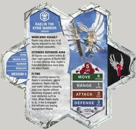 Raelin the Kyrie Warrior | HeroScape Wiki | Fandom