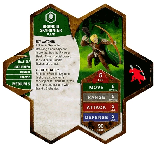Brandis Skyhunter | HeroScape Wiki | Fandom
