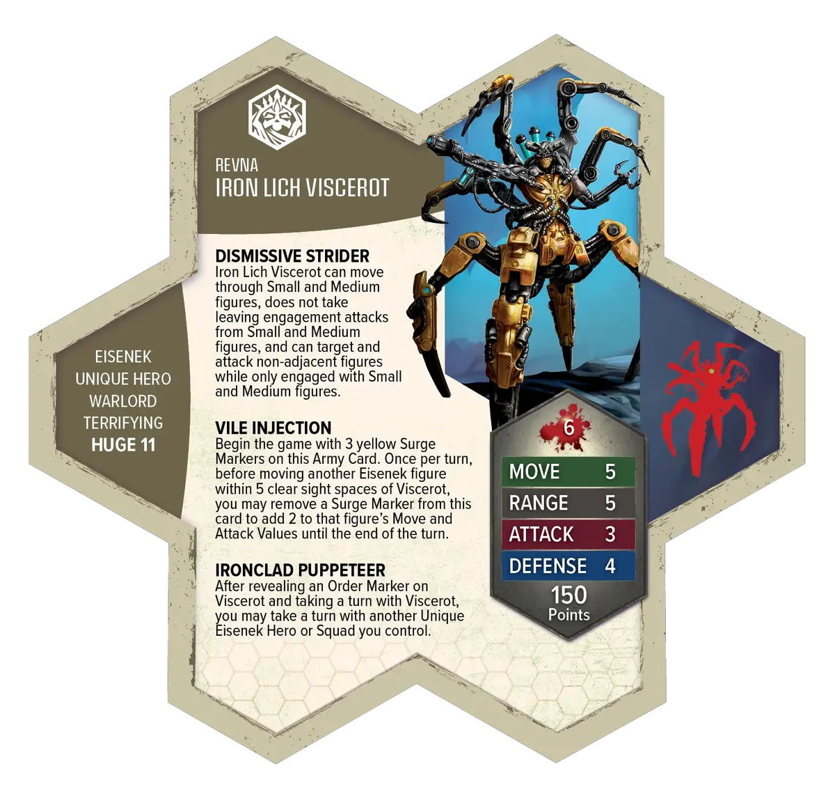 Iron Lich Viscerot | HeroScape Wiki | Fandom