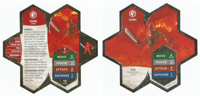 Isamu | HeroScape Wiki | Fandom