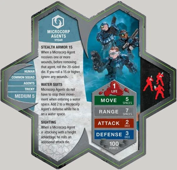 Microcorp Agents | HeroScape Wiki | Fandom