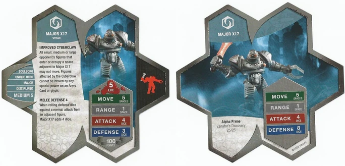 Major X17 | HeroScape Wiki | Fandom