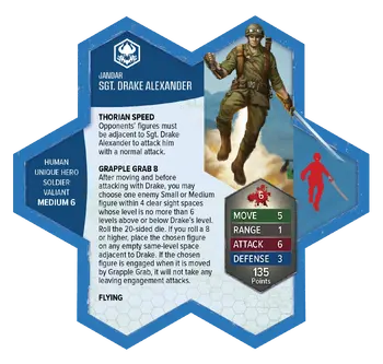 Sgt. Drake Alexander | HeroScape Wiki | Fandom