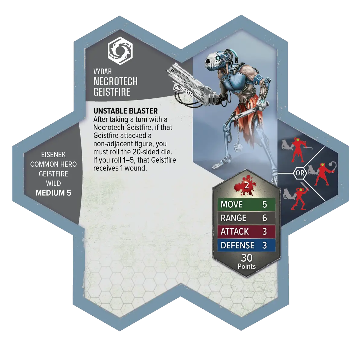 Necrotech Geistfire | HeroScape Wiki | Fandom