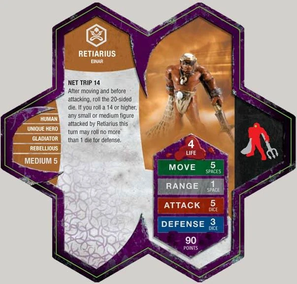 Retiarius | HeroScape Wiki | Fandom