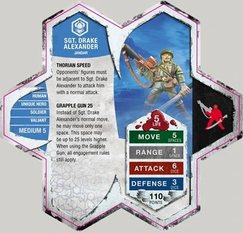 Sgt. Drake Alexander | HeroScape Wiki | Fandom