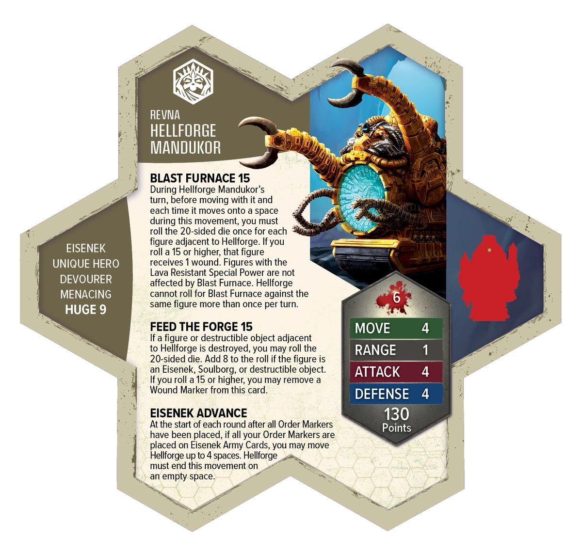 Hellforge Mandukor | HeroScape Wiki | Fandom