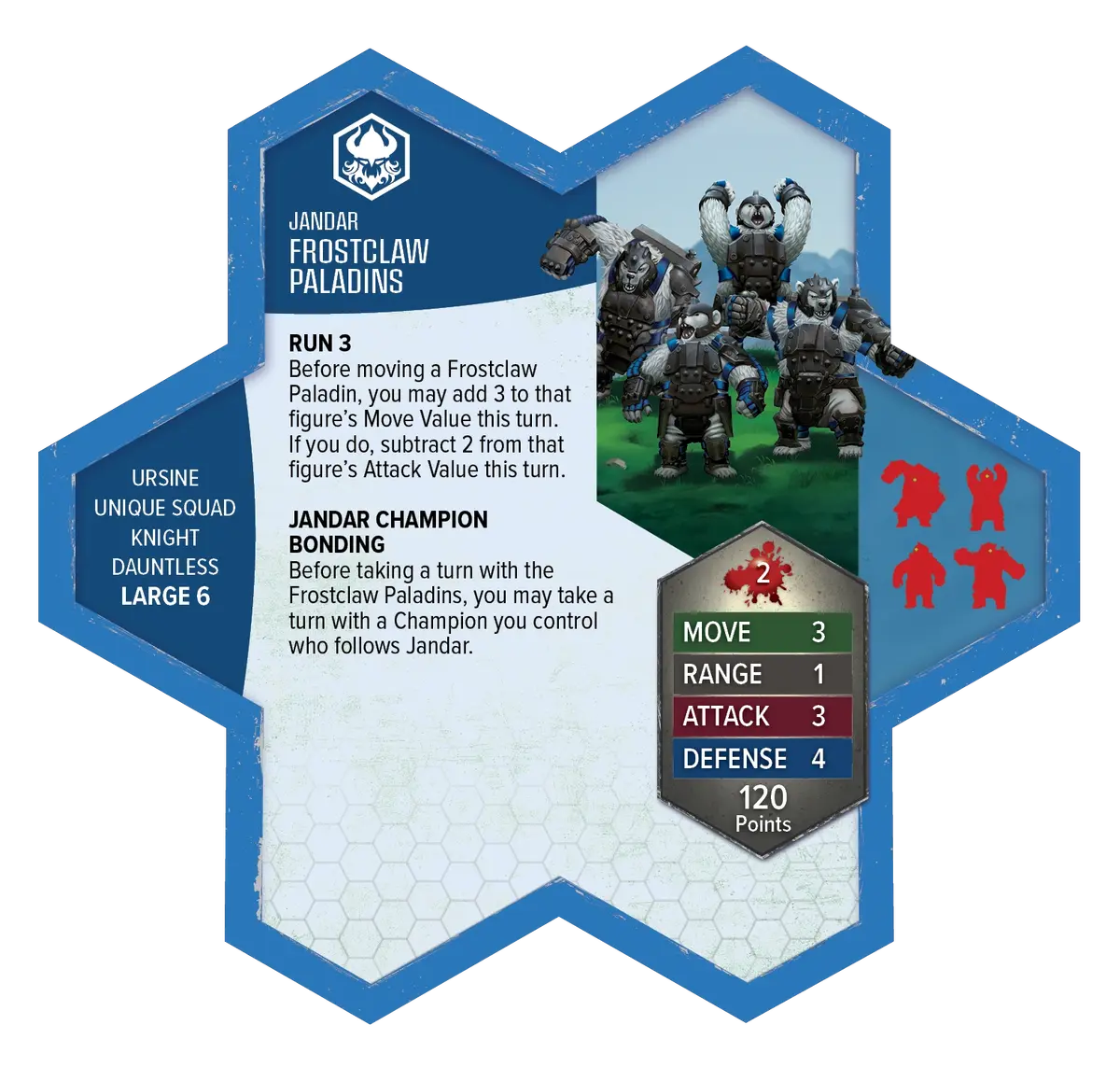 Frostclaw Paladins | HeroScape Wiki | Fandom